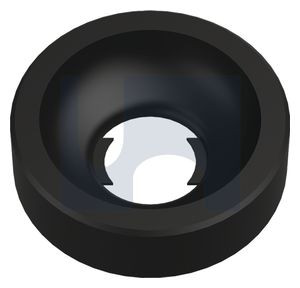 NYLON UV BLACK FINISHING WASHER METRIC - Cost Less Bolts