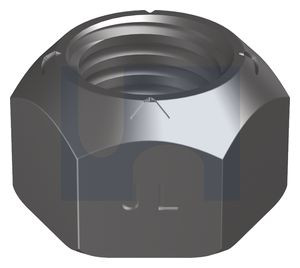 STAINLESS 316 GSL CONE LOCK HEX NUT ISO 7042 A4-80 LANFRANCO