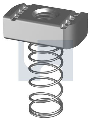STAINLESS 316 STRUT CHANNEL NUT LONG SPRING
