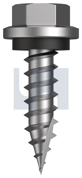 TYPE 17 SCREW FLANGED HEX HEAD STAINLESS 316 WITH SEAL