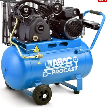 ABAC AIR COMPRESSOR BELT DRIVE 2.0HP 50LTR FAD 245L/MIN