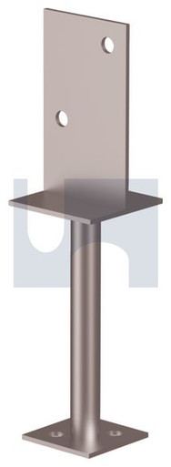 POST SUPPORT H/DUTY HOT DIP GALVANISED T SHAPE ROD STEM