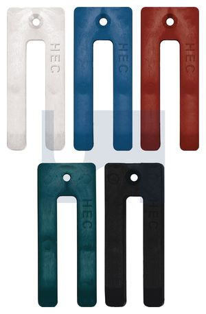 PLASTIC 90x35mm PACKING SHIM - WINDOW PACKERS MIXED* TUB 400pce