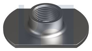 TEE NUT SLAB TYPE STAINLESS 304 HEC A2