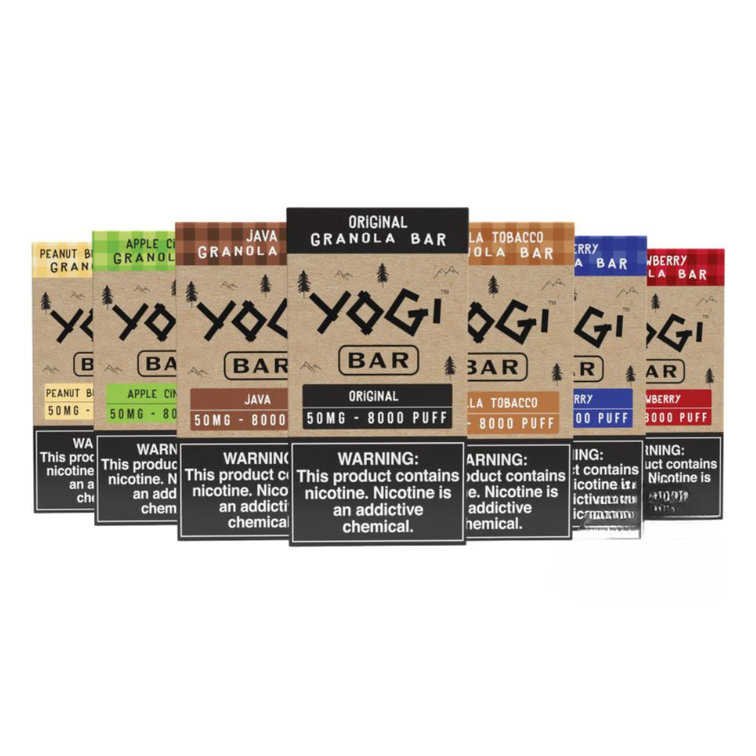 Yogi Bar Granola 8000 Puff Disposable(5 Pack) | Infinity Wholesale Group