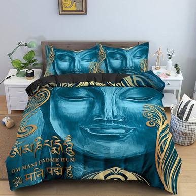 Luxury Buddha Mandala Quilt Set - Ishka