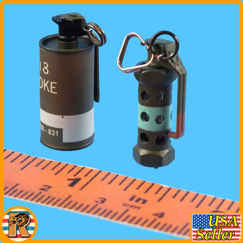 Taego PUBG Battlegrounds - Smoke & Shock Grenades - 1/6 Scale