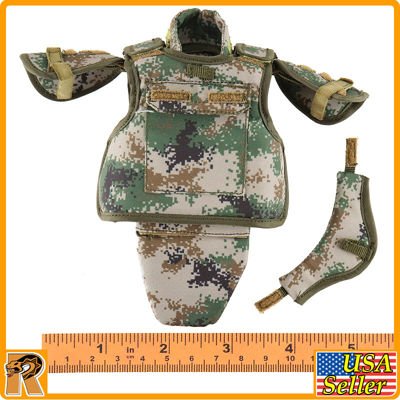 Female UN Peacekeeper - Body Armor Vest #2 - 1/6 Scale