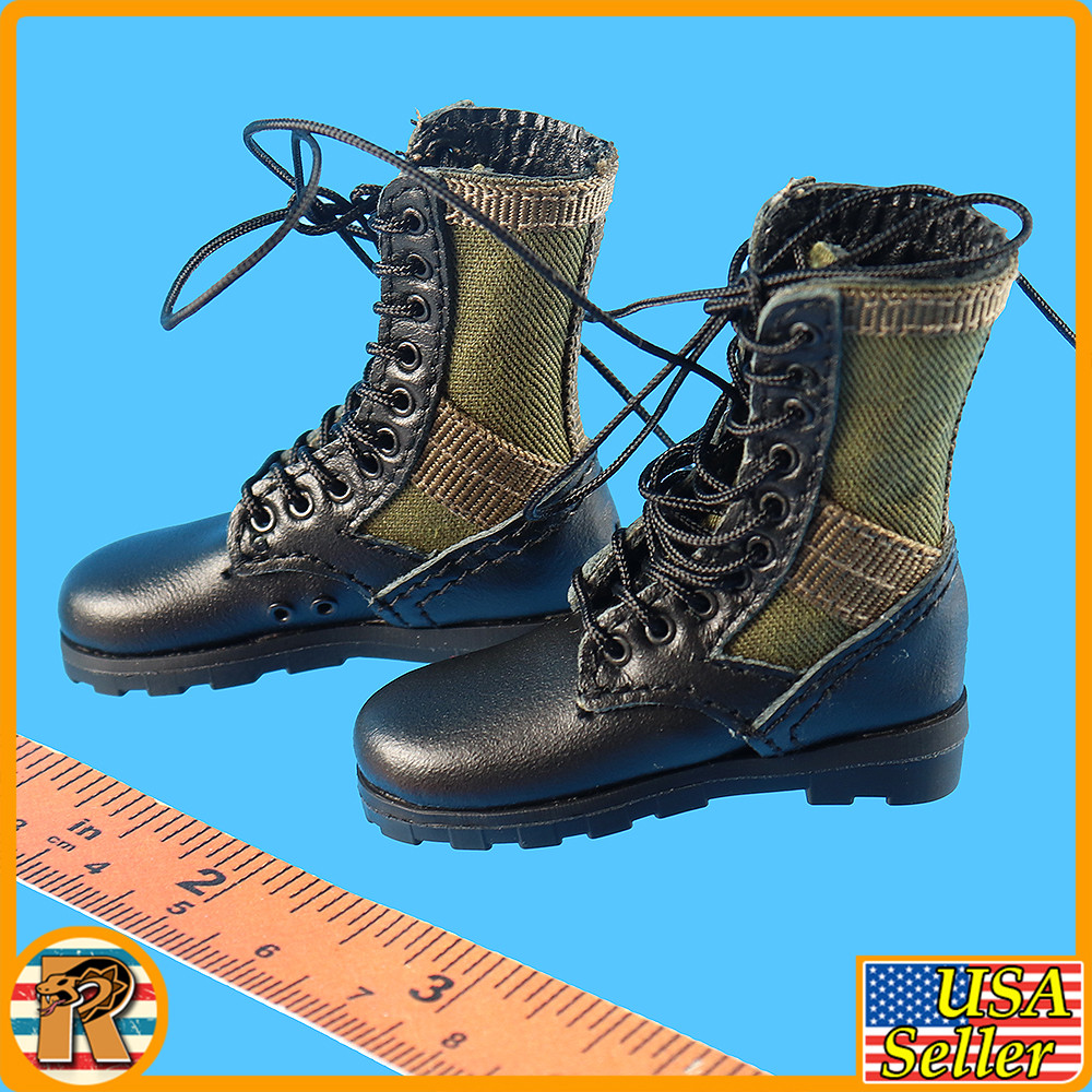 Vietnam Hospital Corpsman - Jungle Boots (for Feet) - 1/6 Scale