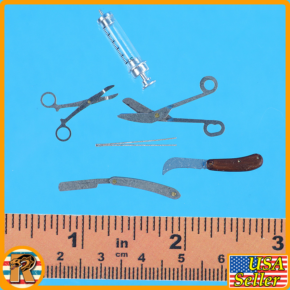 Groger German Medic - Surgeon Tools #4 - 1/6 Scale