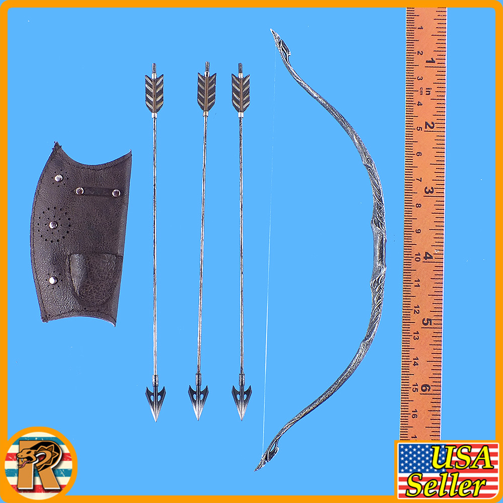 Artemis Silver Bow And Arrow