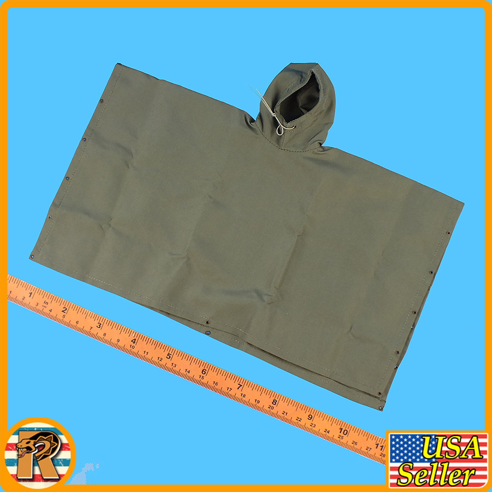 Vietnam 101st Hamburger Hill - Hooded Poncho - 1/6 Scale
