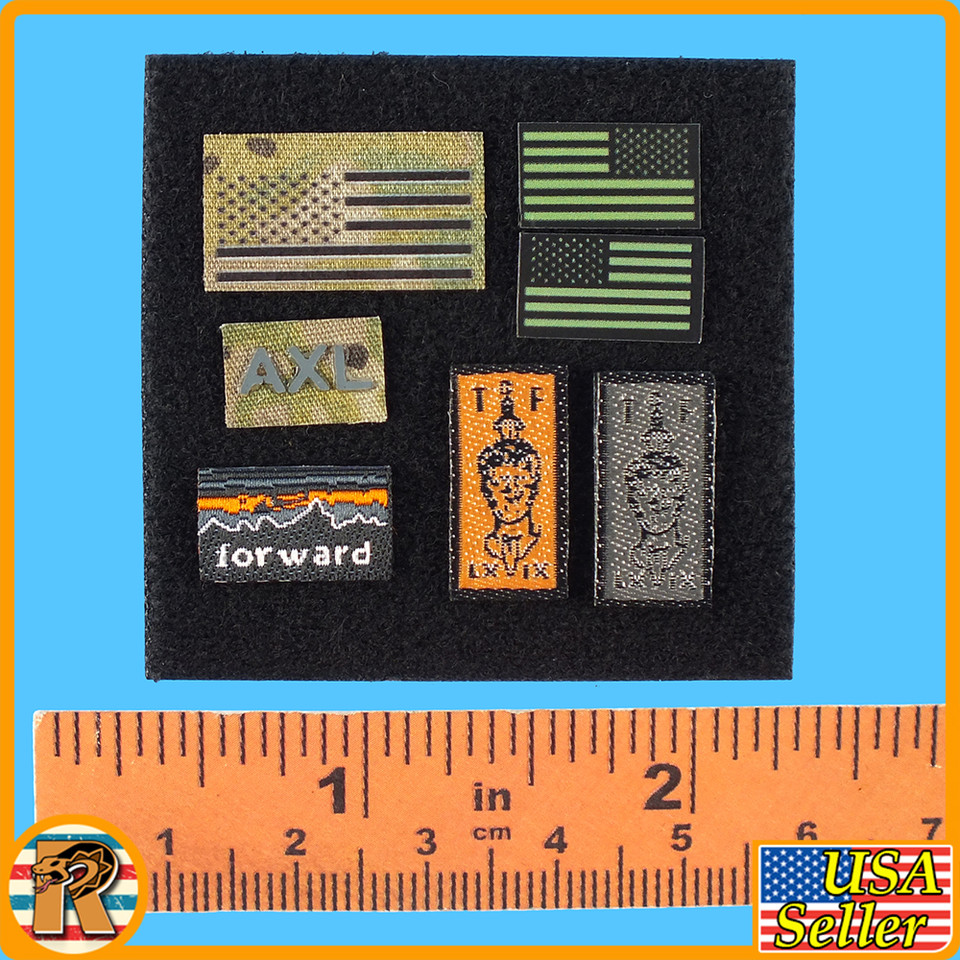 10th SF Recon - Patches Set - 1/6 Scale