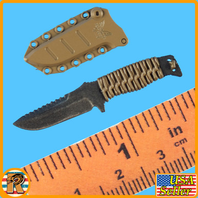 Kherson Russian Spetsnaz - Knife & Sheath - 1/6 Scale