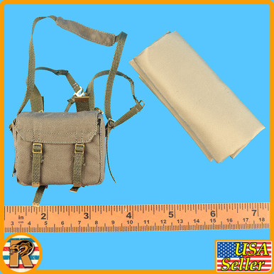 Darkest Hour British Infantry - Small Backpack & Bedroll #2 - 1/6 Scale