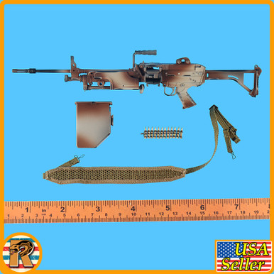 British SAS Gunner - Minimi Light Machinegun - 1/6 Scale