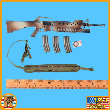 SAS Patrol Leader - M16 w/ Launcher #2 - 1/6 Scale