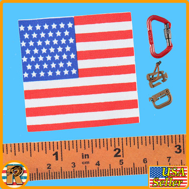 Heather Ward Division 2 - Clips & Flag - 1/6 Scale