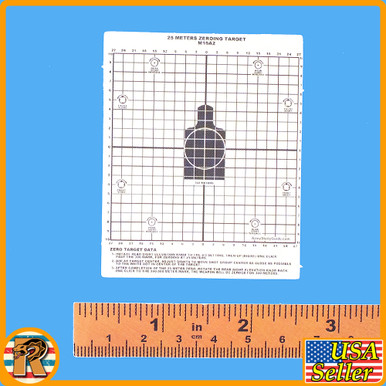 Special Forces Team - Paper Target - 1/6 Scale