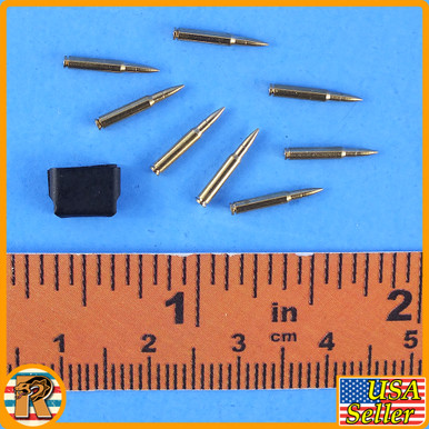 Corporal Upham - M1 Bullet Clip 8 Rounds - 1/6 Scale