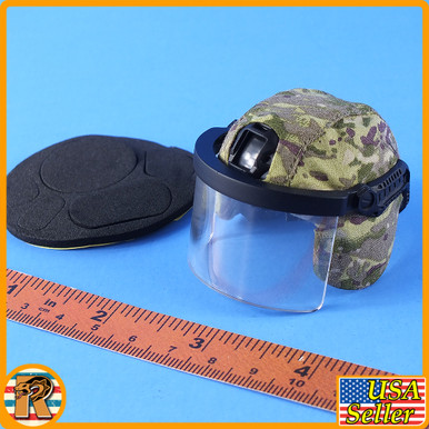 Special Operation SEK - Riot Helmet w/ Shield - 1/6 Scale