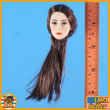 Mulan (White) - Pale Head Scuplt - 1/6 Scale