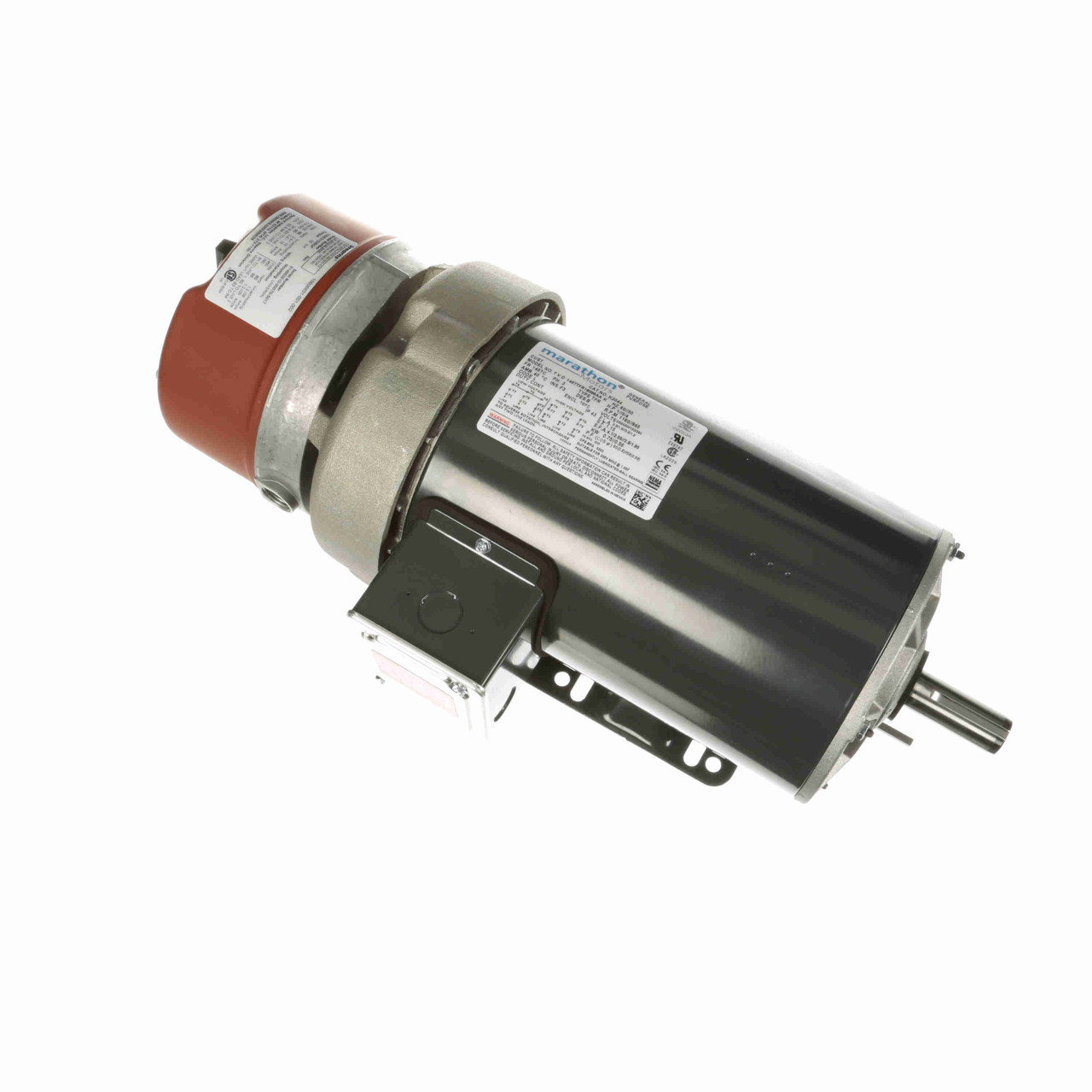 K2044, 1 Hp, 1200 Rpm, 145T FR, 230/460 Vac, 3 PH, Totally Enclosed, C ...