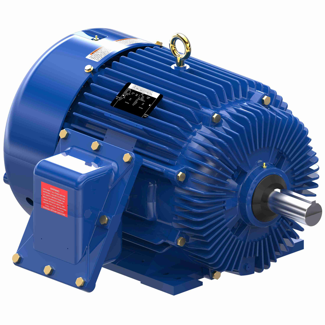 U031A, 40 Hp, 1800 Rpm, 324T FR, 575 Vac, 3 PH, TEFC, Rigid Base ...