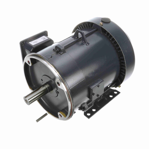 GT1409A, 3 Hp, 3600 Rpm, 182TC FR, 575 Vac, 3 PH, TEFC, C-Face with ...