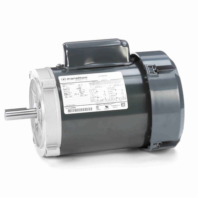 G1513, 1/3 Hp, 1800 Rpm, 56C FR, 115/230 V, 1 PH, TEFC, C-Face ...