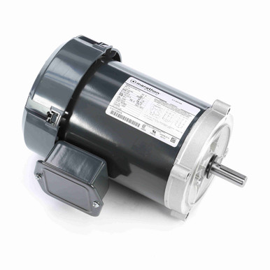 K255, 3/4 Hp, 1800 Rpm, 56C FR, 208-230/460 Vac, 3 PH, TEFC, C-Face ...