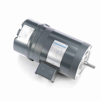 K457, 1/2 Hp, 1800 Rpm, 56C FR, 230/460 Vac, 3 PH, Totally Enclosed, C ...