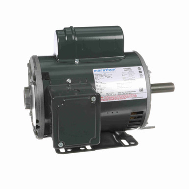 C188A, 1 Hp, 1800 Rpm, 143T FR, 115/208-230 Vac, 1 PH, Dripproof, Rigid ...