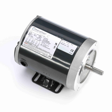 D390 1/3 Hp, 3600 Rpm, 56C FR, 208-230/460 Vac, 3 PH, TEFC, C-Face ...