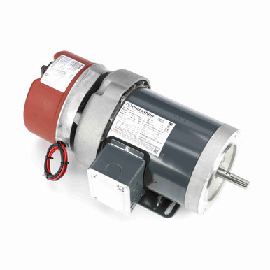 D452, 1/2 Hp, 1800 Rpm, 56C FR, 208-230/460 Vac, 3 PH, Totally Enclosed ...