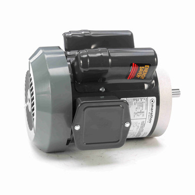 Marathon Electric E265, 1/2 Hp, 1800 Rpm, 56C FR, 115/230 V, 1 PH, TEFC ...