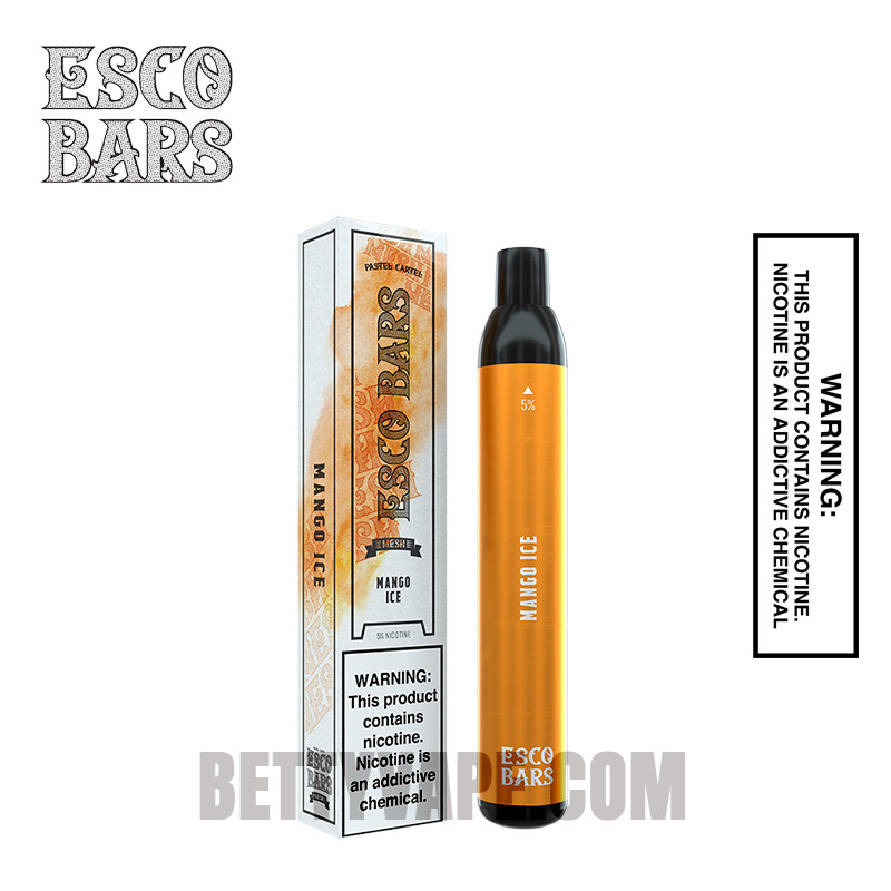 Mango Ice Esco Bar 2500 Puffs Disposable Vape | Betty Vape