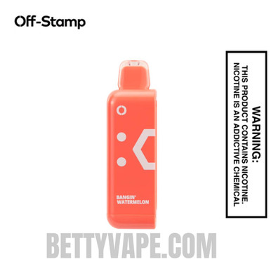 Bangin Watermelon Off Stamp Classic Cube 25K Disposable Pod