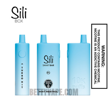 Mint Menthol Sili Smart Bar Vape - 10000 Puffs | BettyVape
