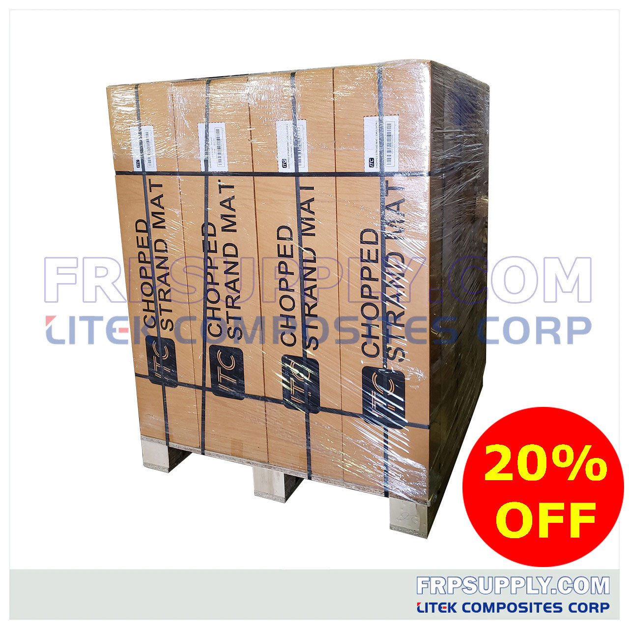 Chopped Strand Mat - CSM @ FRPsupply