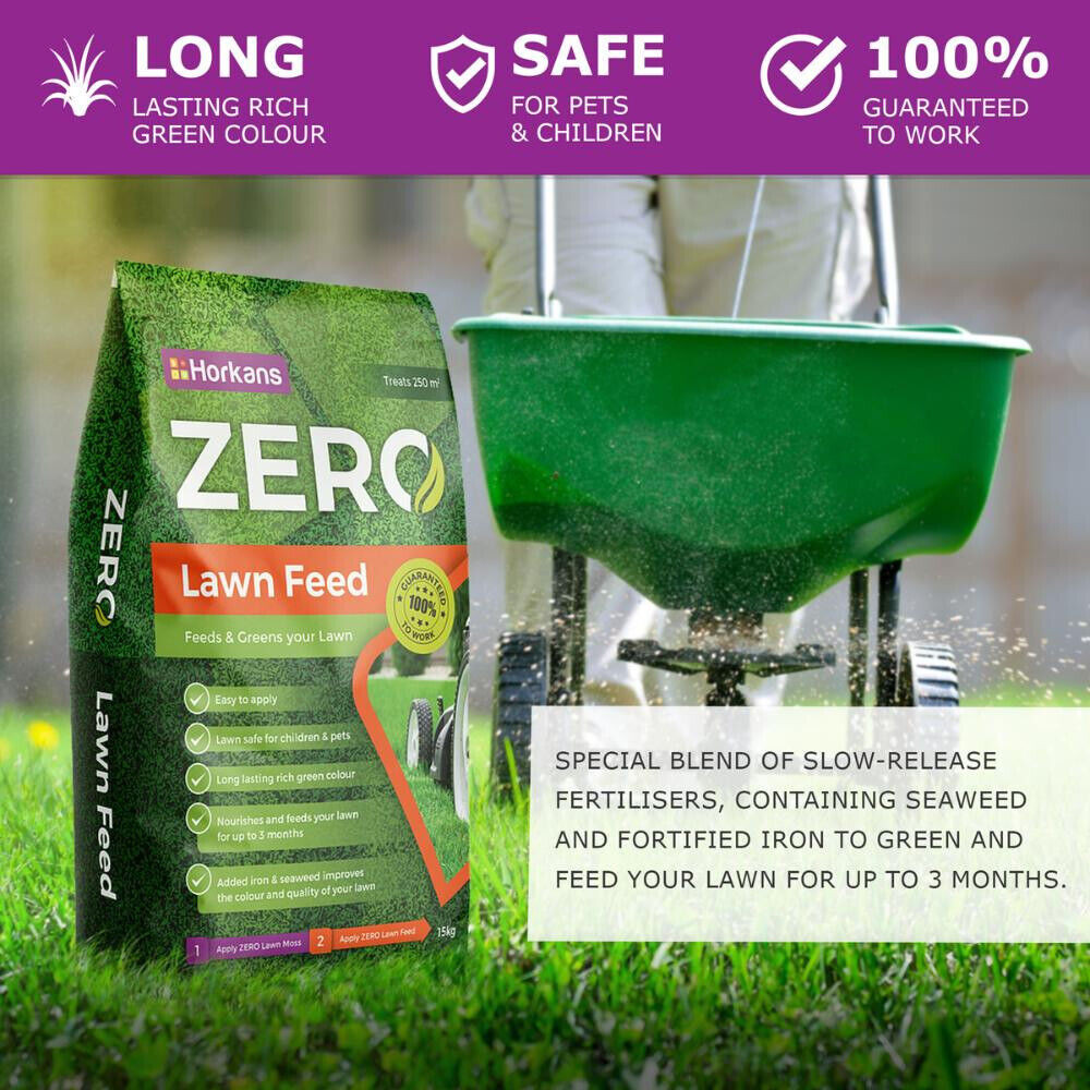 Zero Lawn Feed - Lawn Fertiliser | 100% Guaranteed to Work