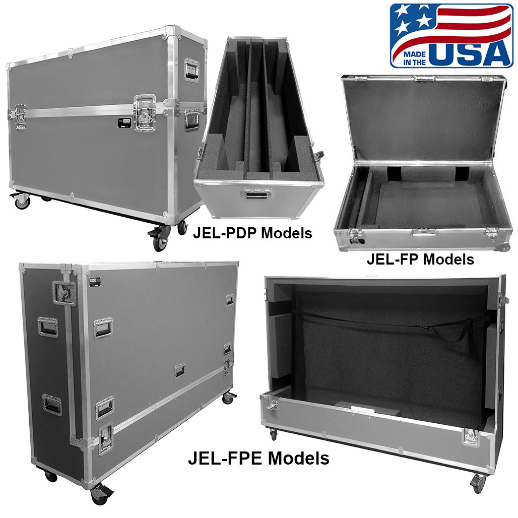 RotoLift™ Lift Cases for 42"-75" Displays