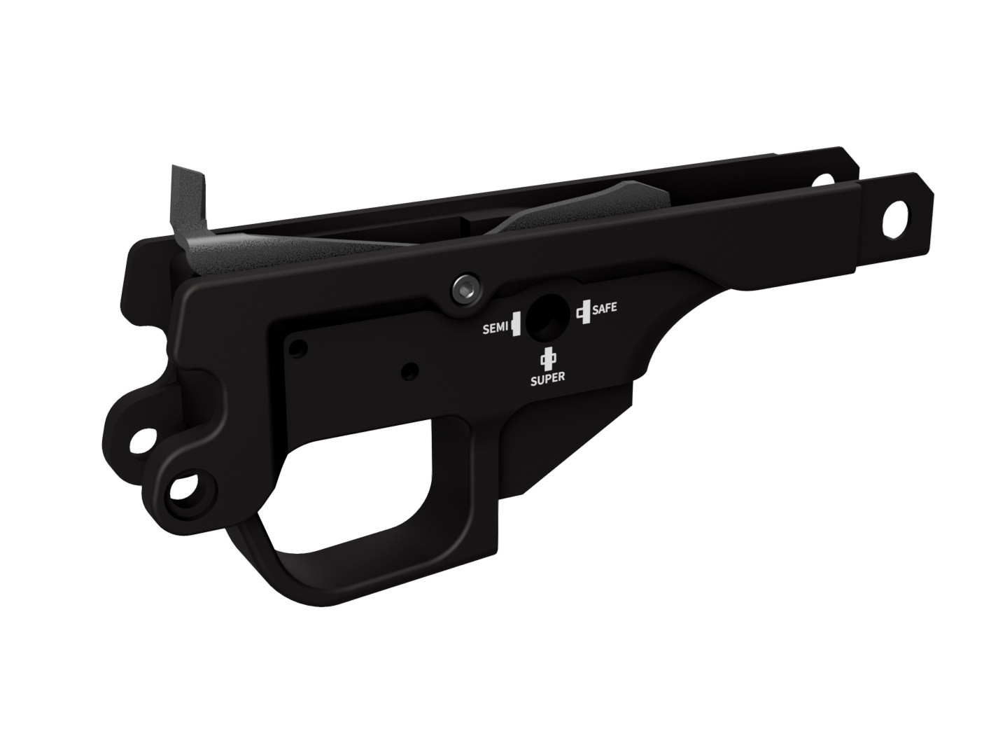 Super Safety MP5 Lower - AP5/ZF5/MAC-5/POF-5 - Rev. 2