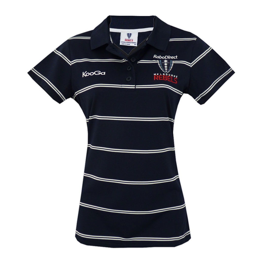 Melbourne Rebels Media Polo Ladies Ozsportsdirect