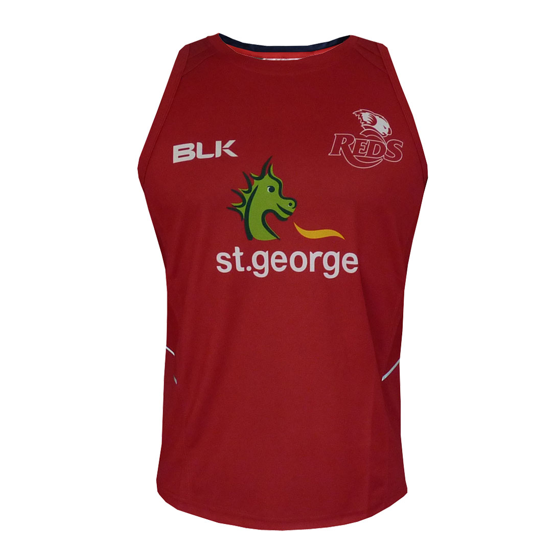 Queensland Reds Team Training Singlet - OzSportsDirect