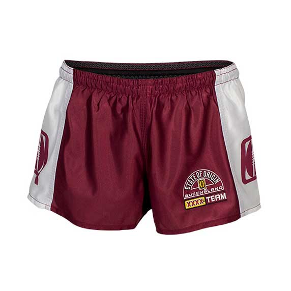 Queensland Maroons Hero Supporter Shorts - Men's | OzSportsDirect