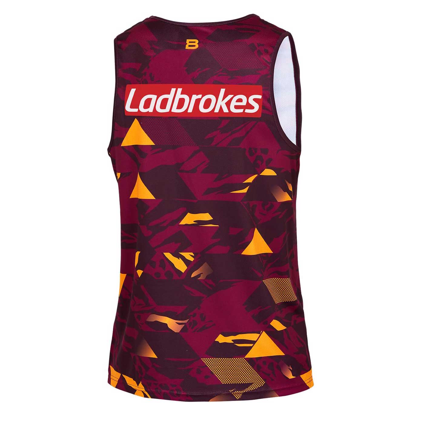 Brisbane Broncos Training Singlet - Men's - OzSportsDirect