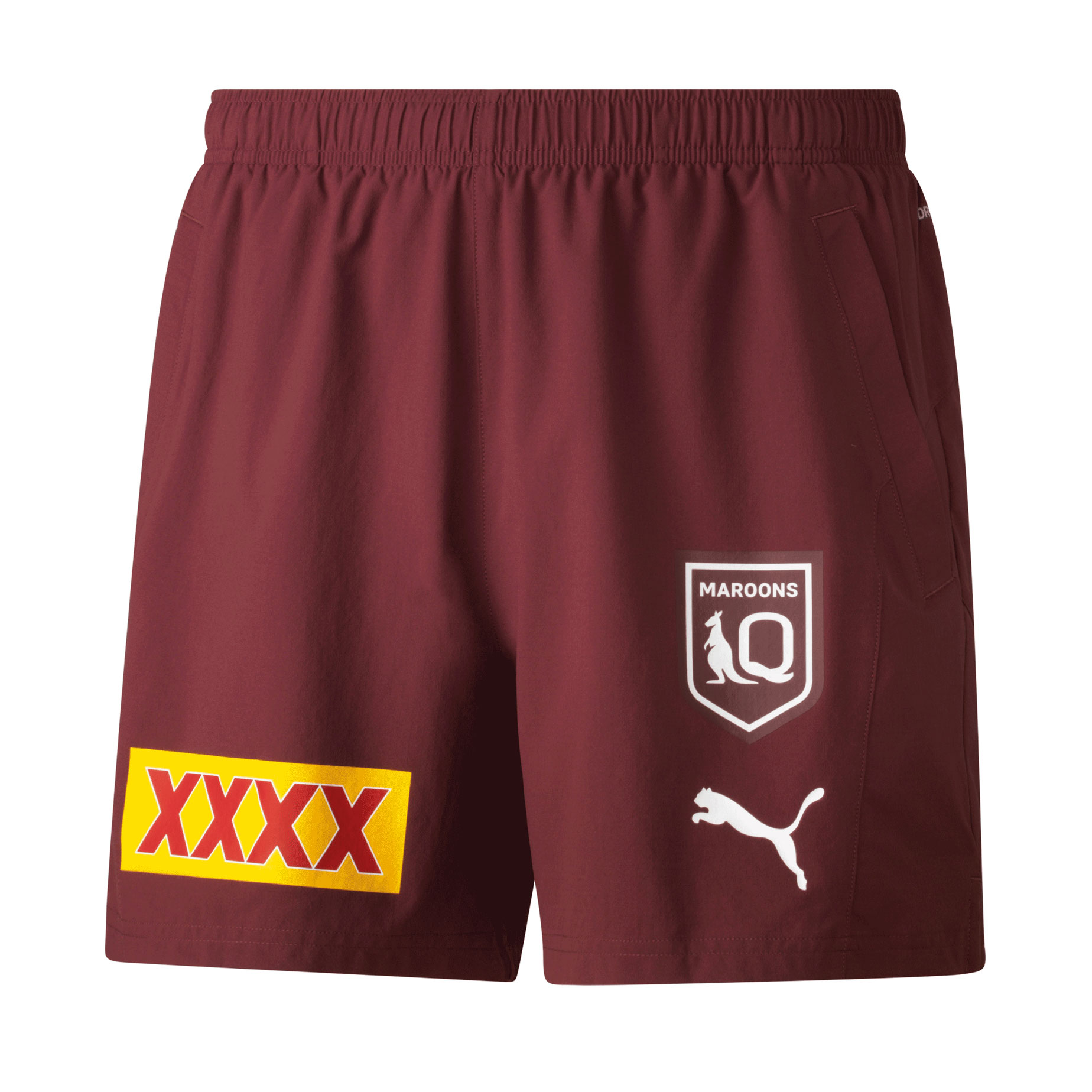Queensland Maroons State of Origin Training Shorts - Men's | OzSportsDirect