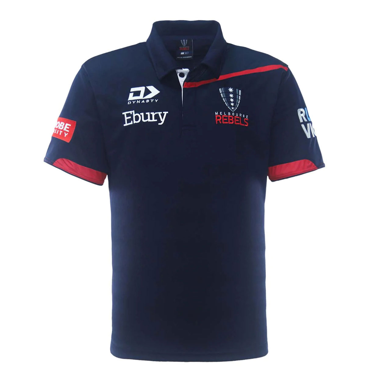 Melbourne Rebels Media Polo Shirt Mens Ozsportsdirect