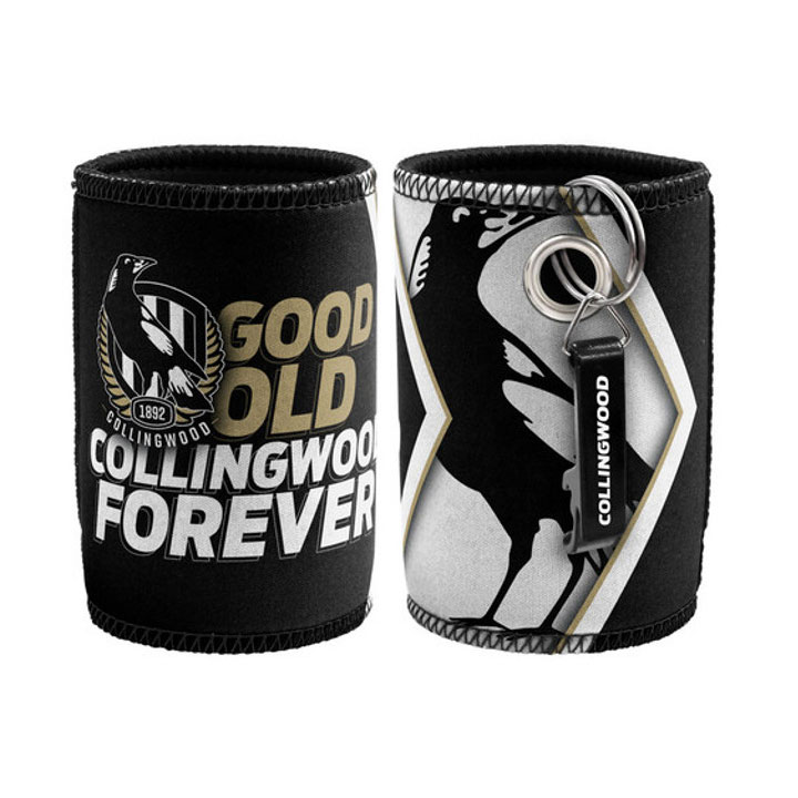 Collingwood Magpies Can / Stubby Cooler w/- Opener | OzSportsDirect